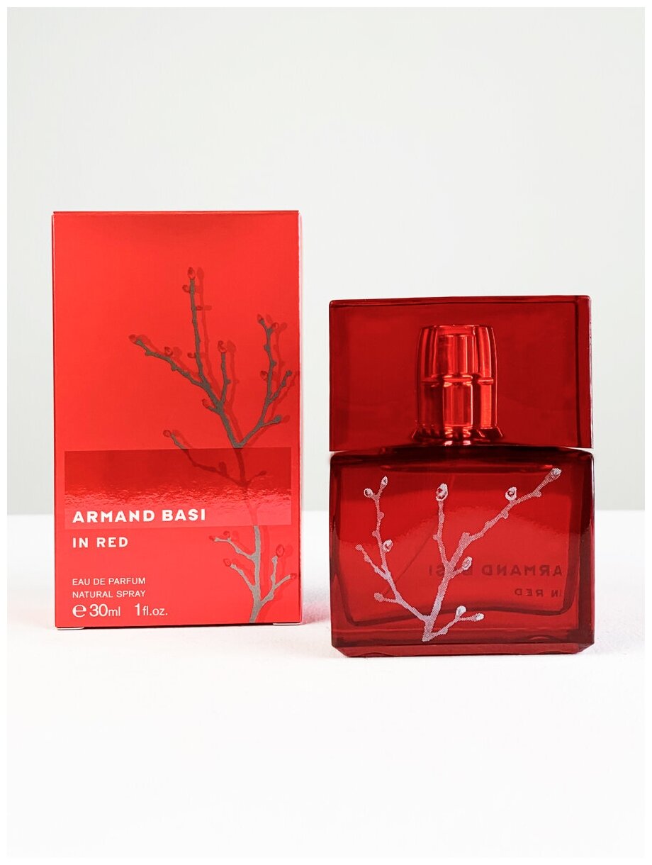 Парфюмерная вода Armand Basi "In Red", женская, цветочный аромат, 30мл