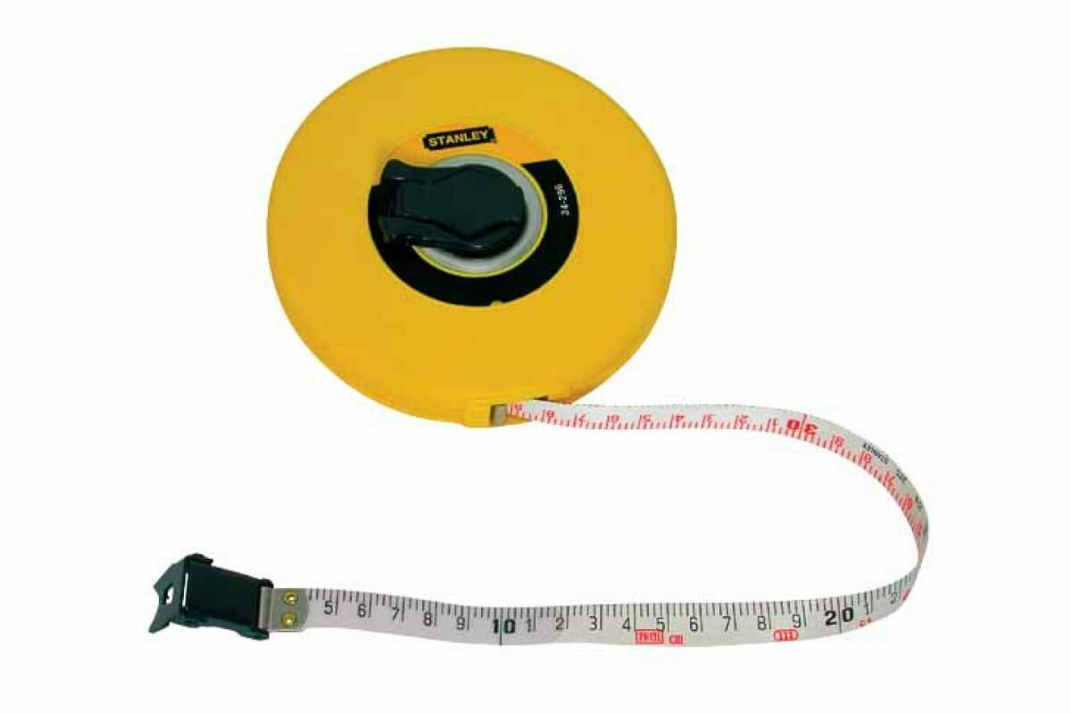 STANLEY Рулетка строительная FIBERGLASS-30 м 0-34-297