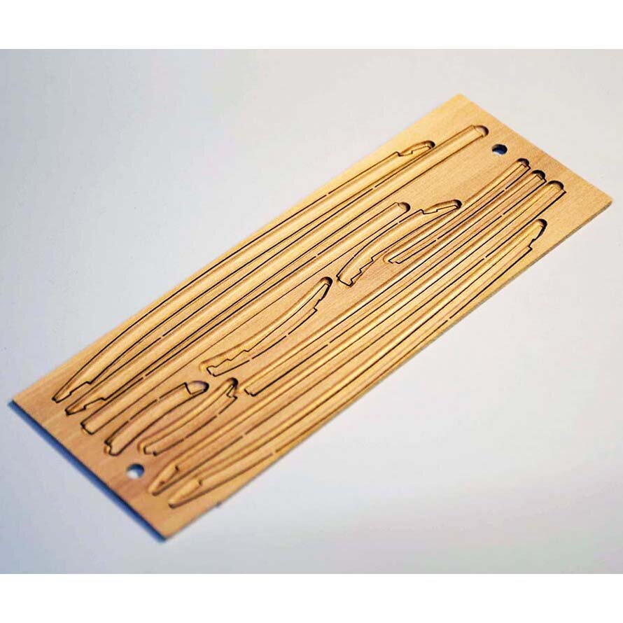 Объемный ватервейc для модели бригантины Феникс, М. 1:72, Россия