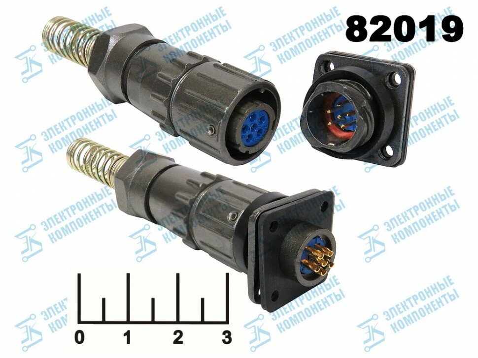 Разъем 6pin в комплекте FQ14-6ZJ/6TK