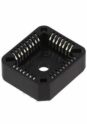 PLCC-32, панелька для микросхем (128-32BT) (3 шт.)