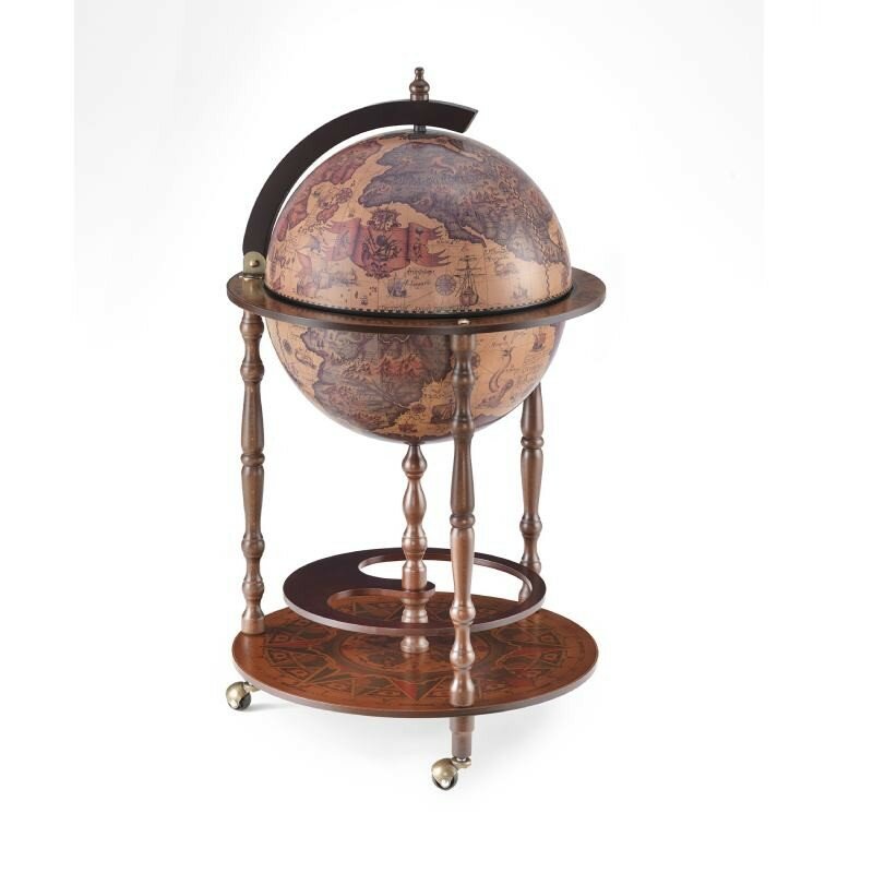 Глобус бар напольный TRE ESSE T. BAR42/E "Экспедиция", сфера 42см