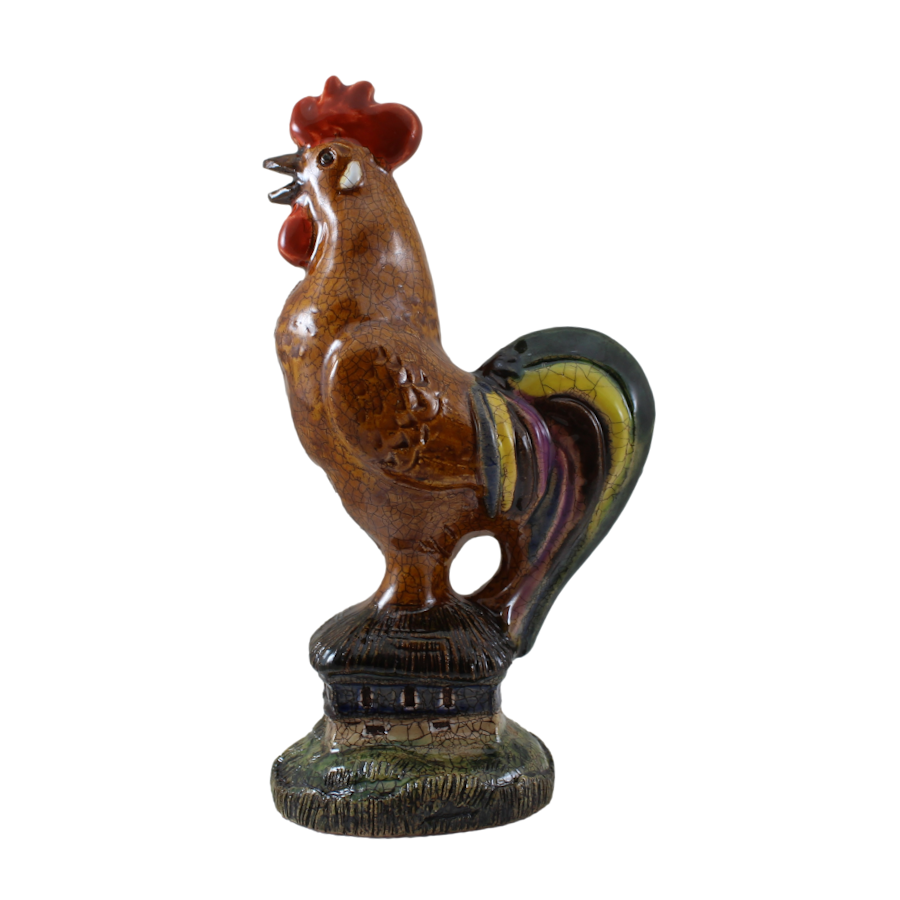 Статуэтка керамическая декоративная "Петух"