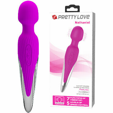 Baile Pretty Love Nathaniel, фиолетовый Вибромассажер для тела