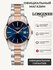 Наручные часы LONGINES Conquest Classic, серебристый/золотистый/синий