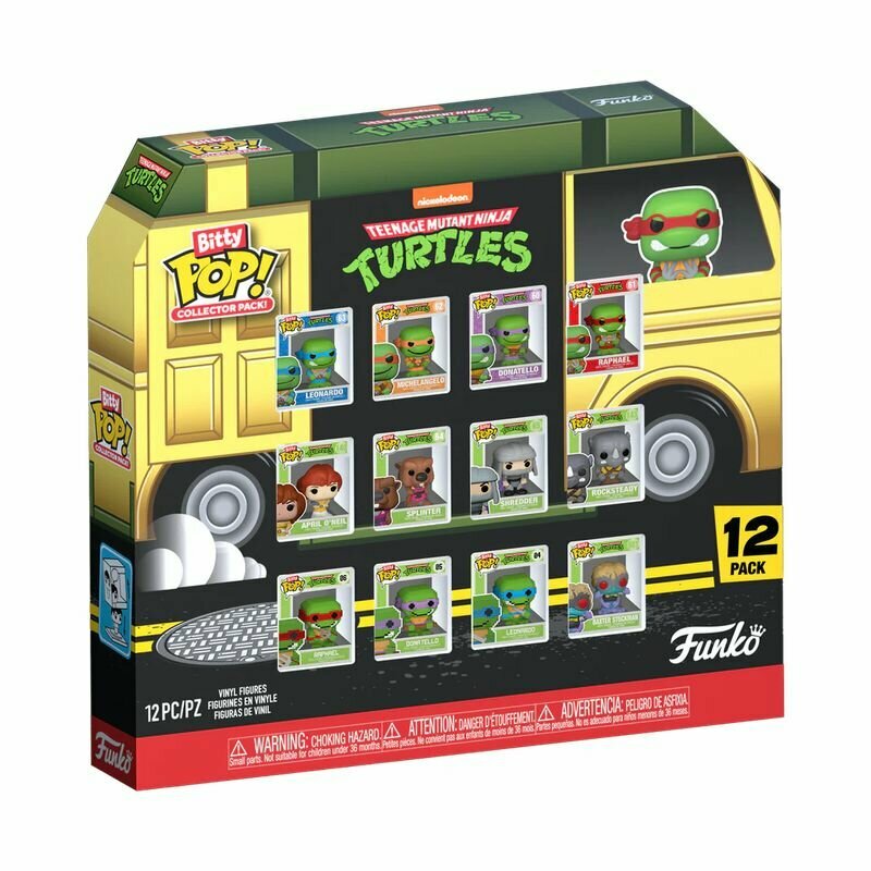 Набор фигурок Funko Bitty POP! Черепашки ниндзя