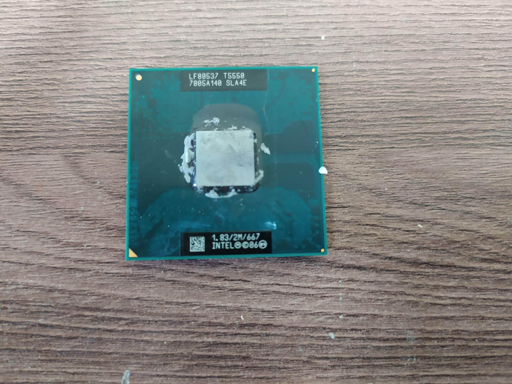 CPU SLA4E (Intel Core 2 Duo T5550)