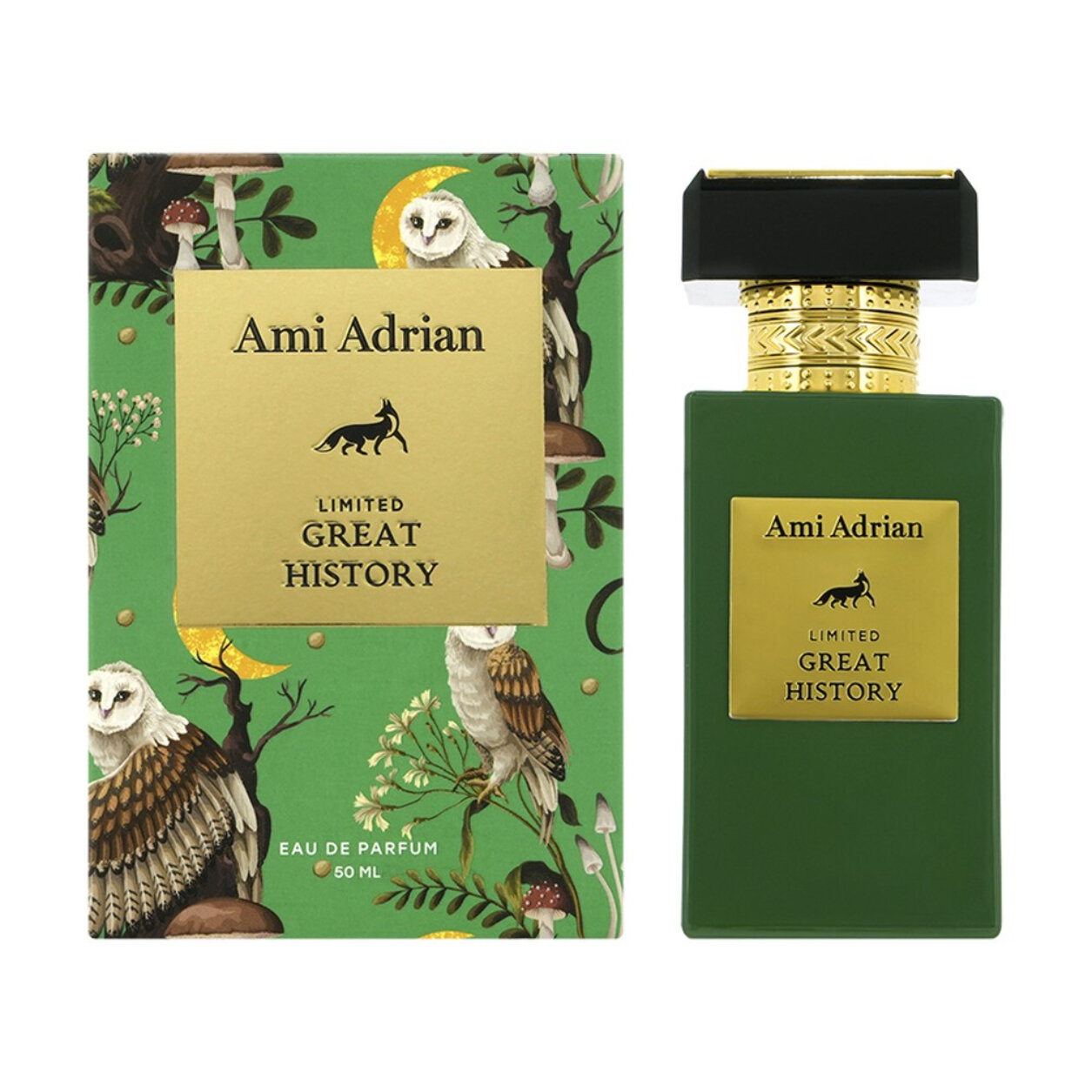 Парфюмерная вода AMI ADRIAN LIMITED EDITION great history (унисекс) 50 мл