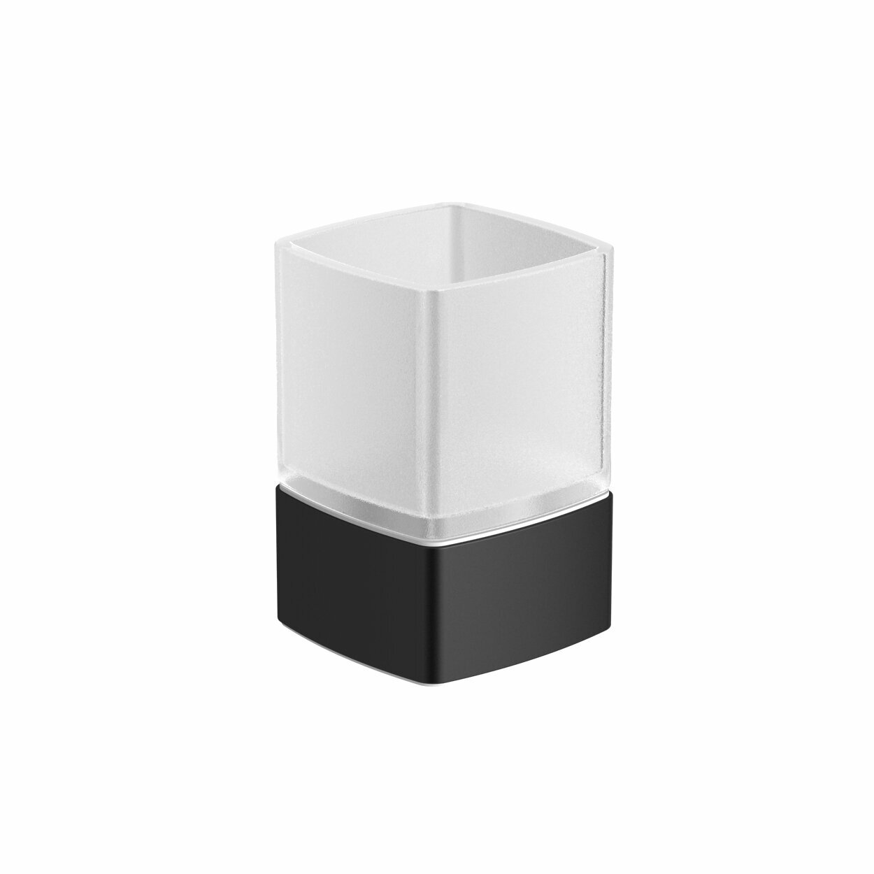 Стакан для зубных щеток Langberger настольный черный матовый (11313A-BP)