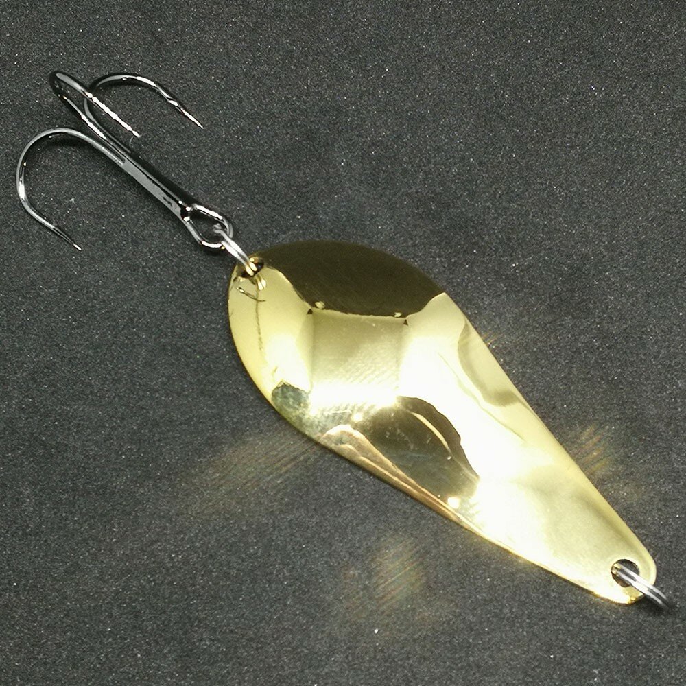 Блесна Колебалка Питер Атом-2 (модель 70-х годов) 10гр цв. желтый