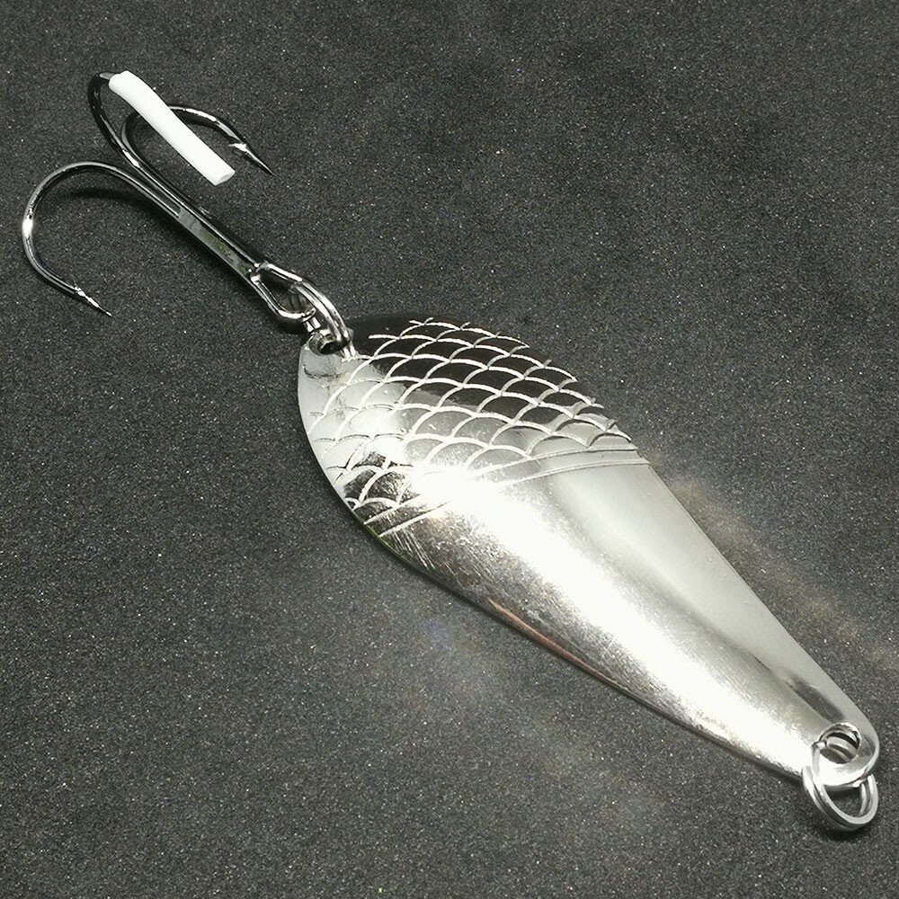 Блесна Колебалка Питер Атом-3 14гр цв. белый