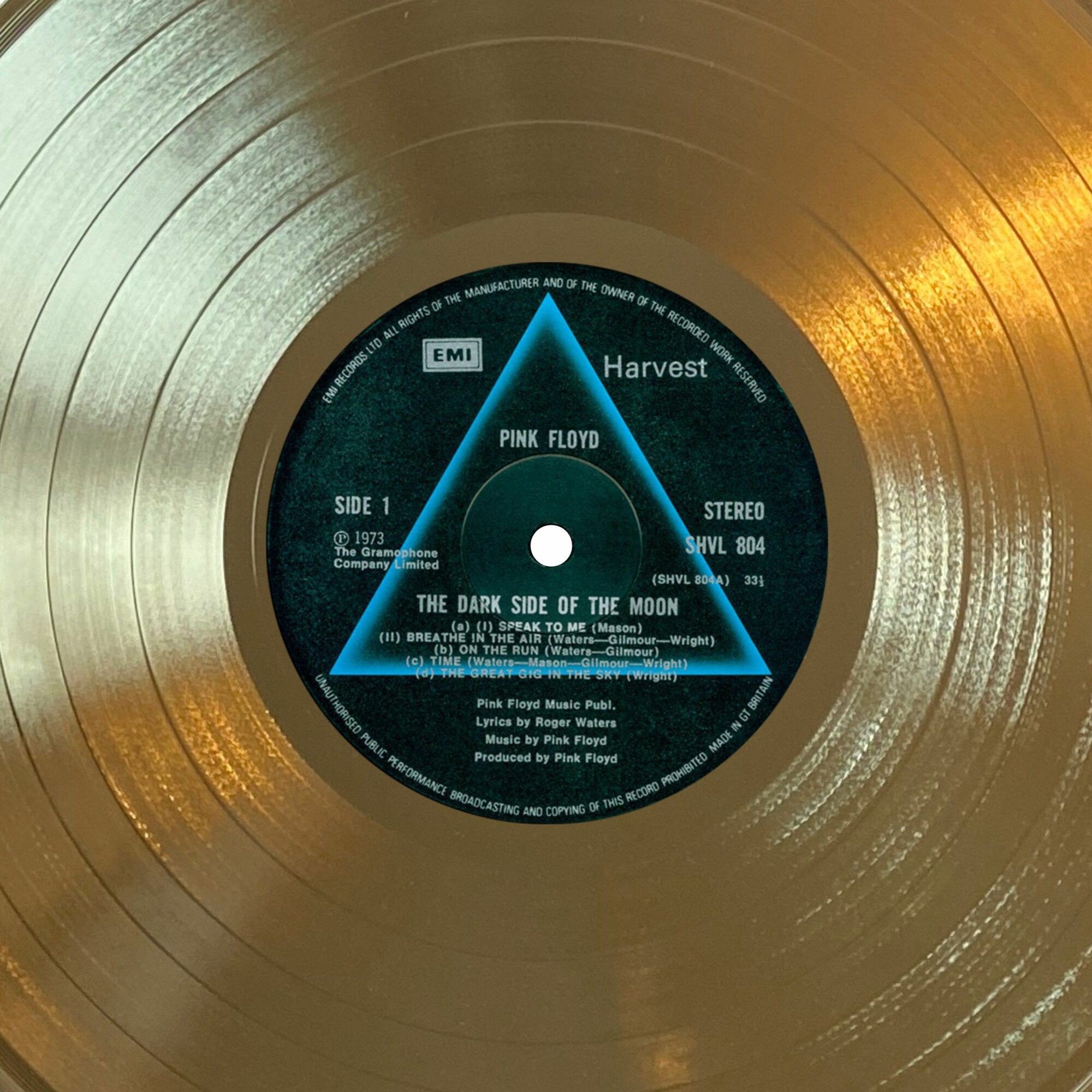 Золотой диск Pink Floyd — фото 1