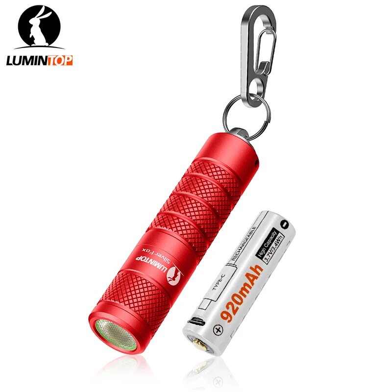 Lumintop Red Fox 14500 фонарик 760 люмен with battery