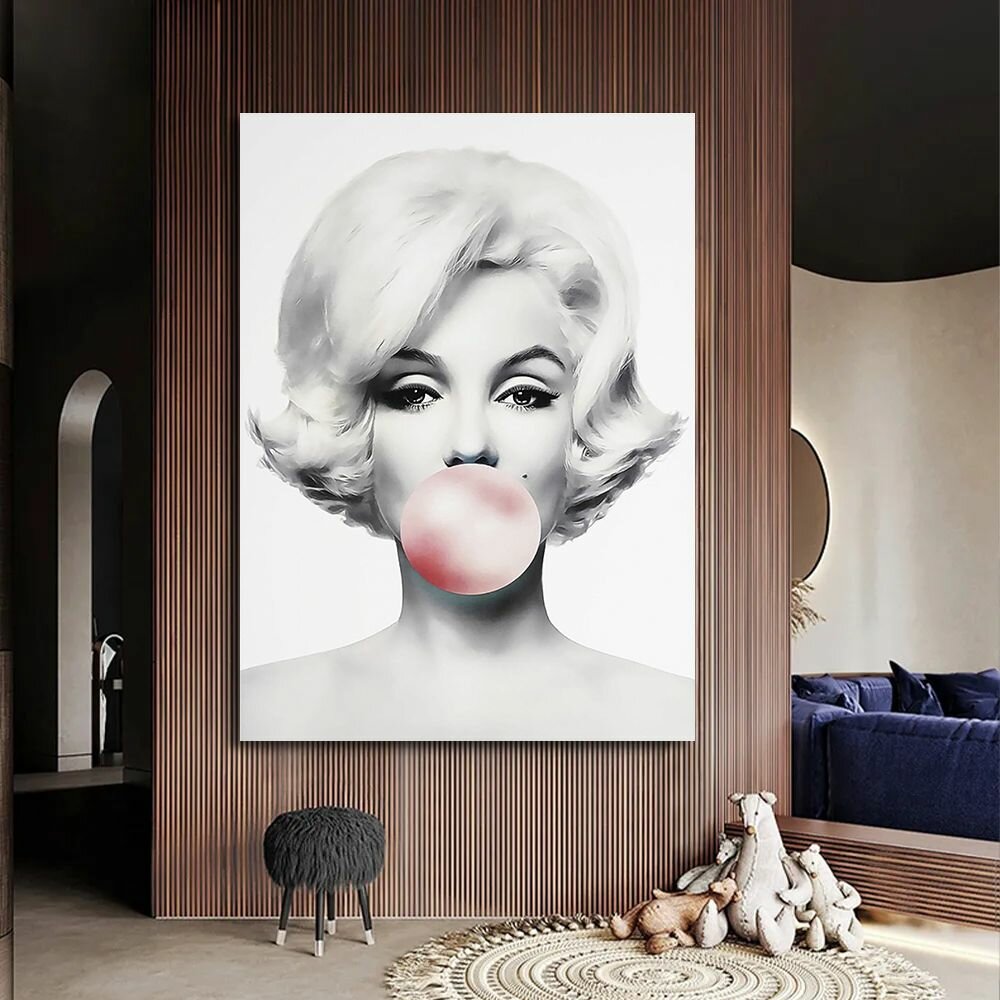 Постер Мерлин Монро, картина с Мерлин Монро, 60х80 см.