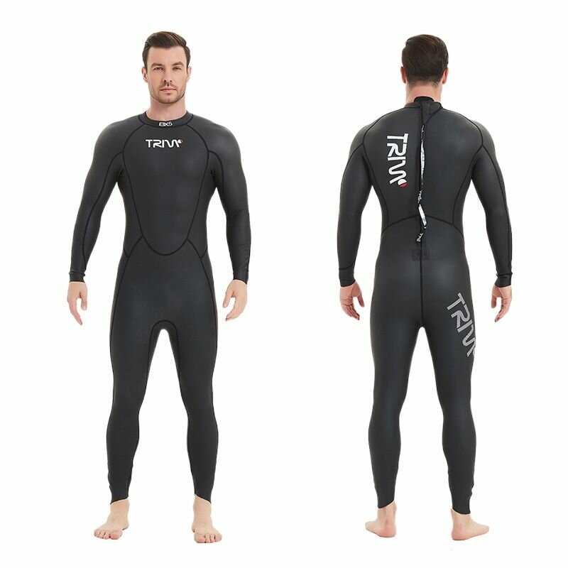 3 мм водонепроницаемый водолазный костюм CR + суперэластичный для триатлона