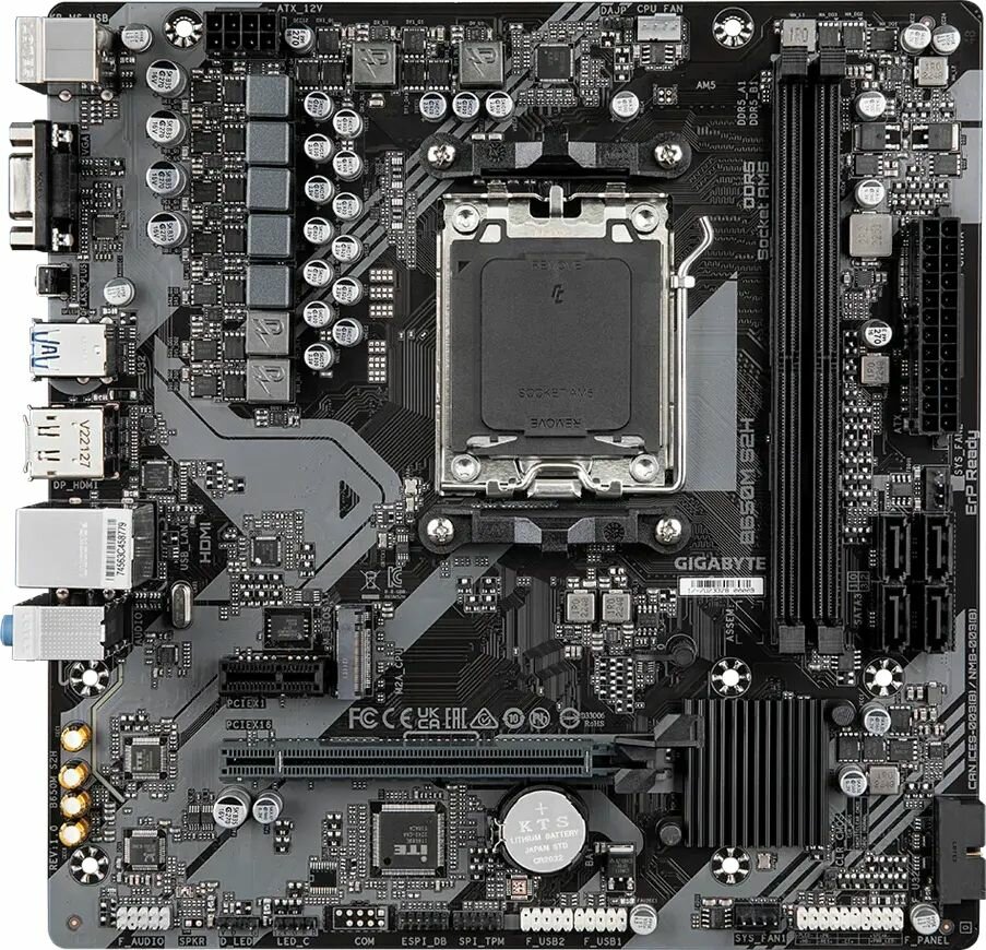 Материнская плата Gigabyte B650M S2H B650M S2H