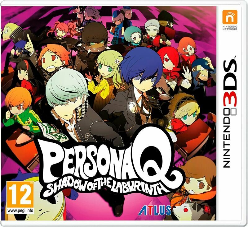 Игра Persona Q: Shadow of the Labyrinth (английская версия) для Nintendo 3DS