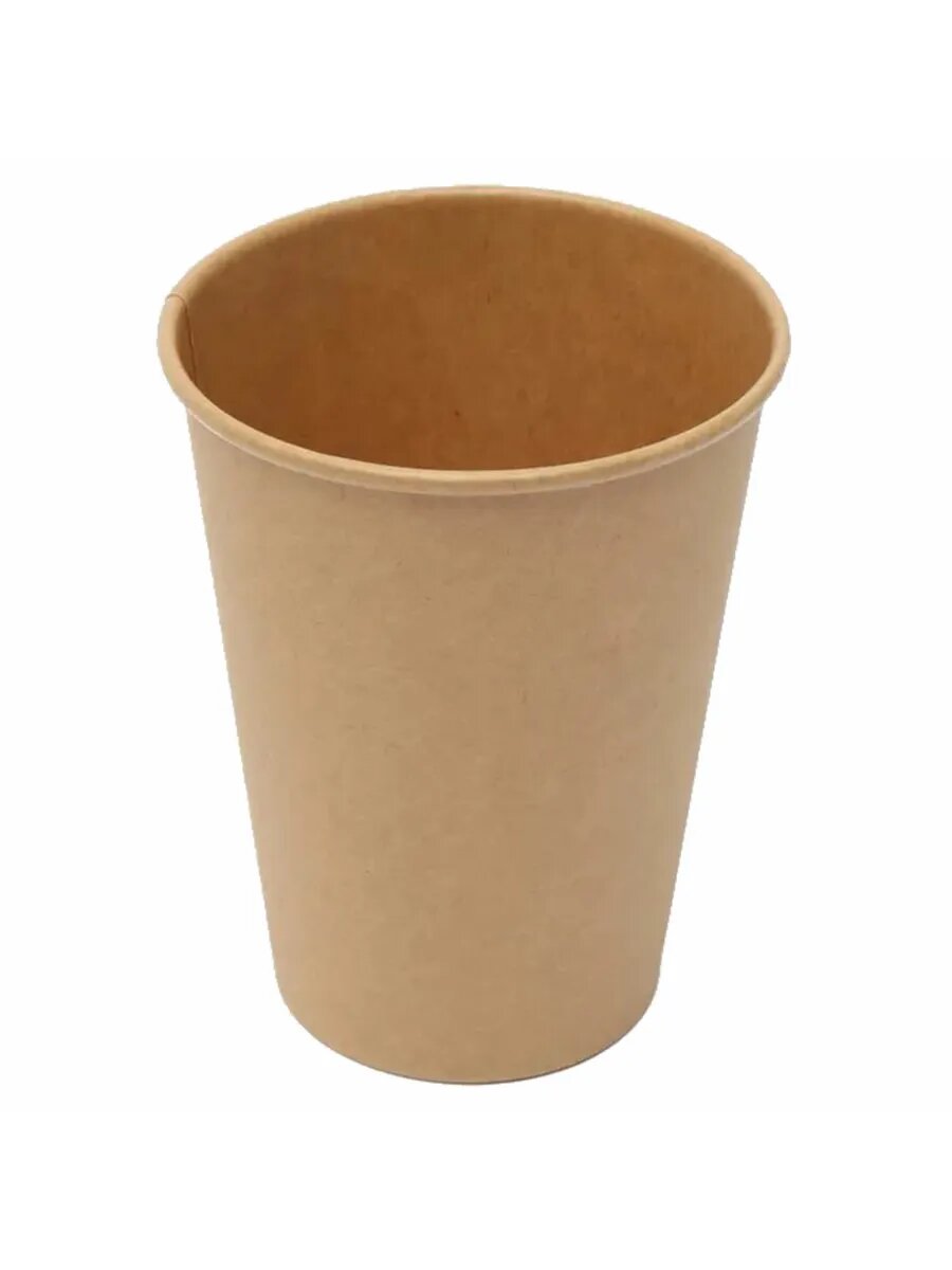 Стакан одноразовый бумажный 250/285 мл, 50 шт