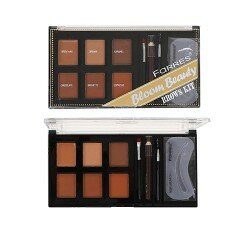 HB004-01 Н-р теней д/бровей матовый 5 в 1