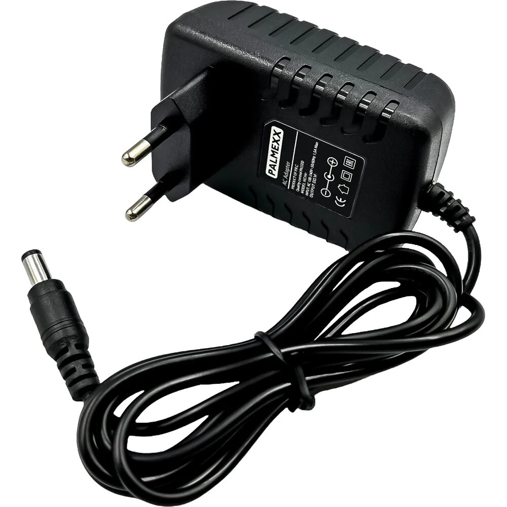 Адаптер питания PALMEXX HCH011, 9V-2A, 5.5x2.5, 1.5м PX/HCH-011 для питания различной