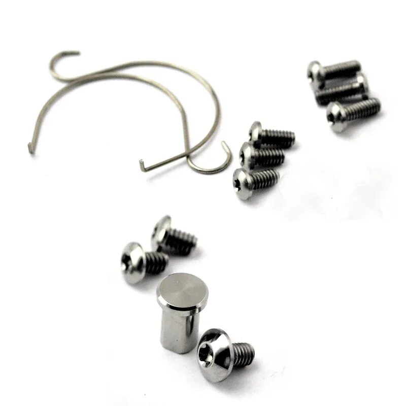 Набор винтов для рукоятки ножа Benchmade Griptilian 551 552 553 титановый сплав 551 Silver set