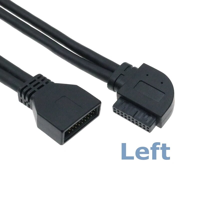 Кабель SATA 20-pin на USB 3.0 (Left)