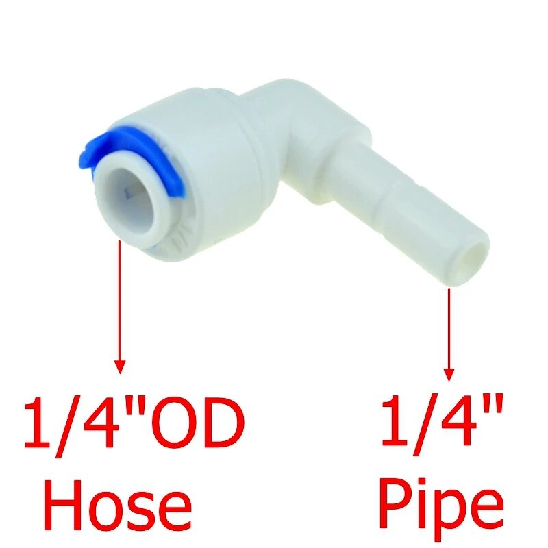 WYWBEY пластиковый тройник для обратного осмоса 1/4 3/8 L 6 35mm-6 35 Pipe