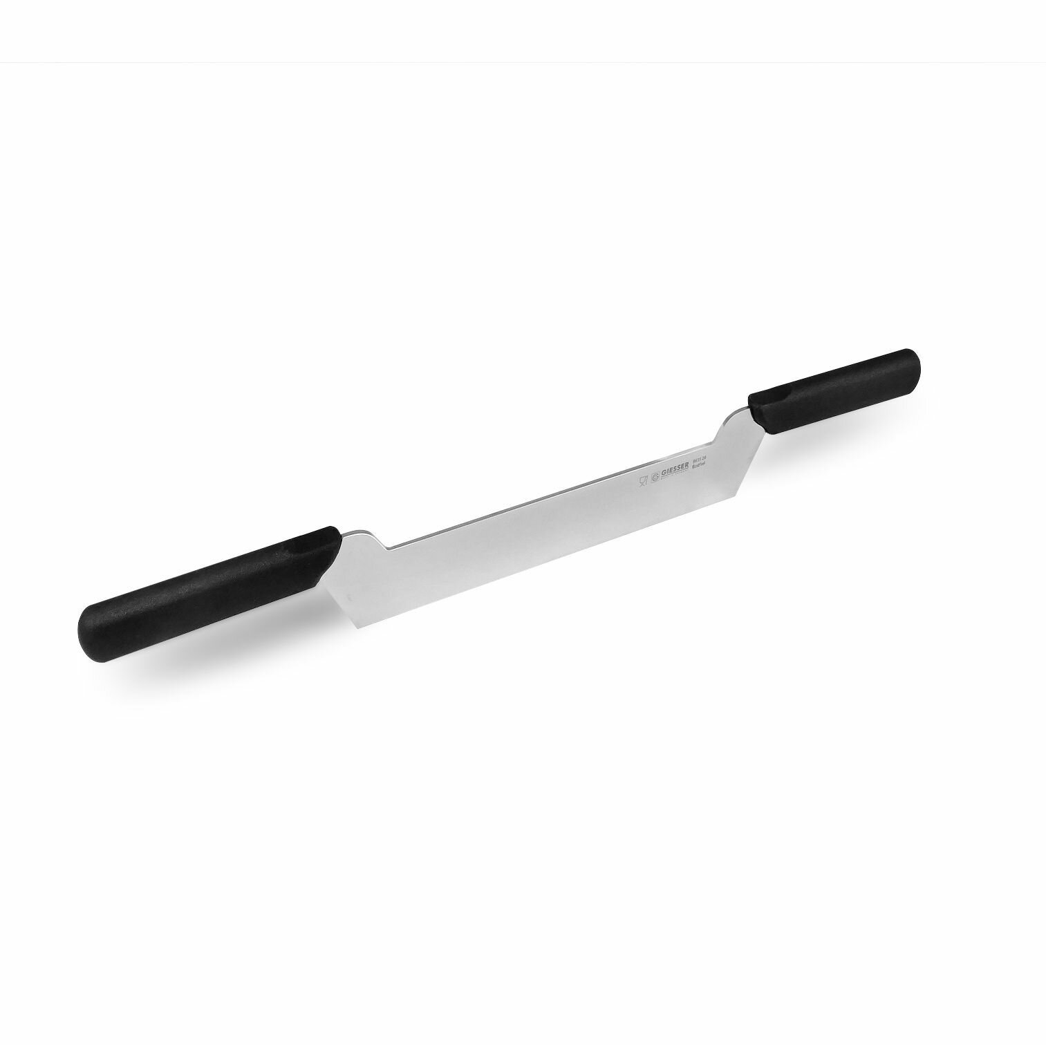 Профессиональный двуручный нож для резки твердого сыра, 26 см, Giesser.