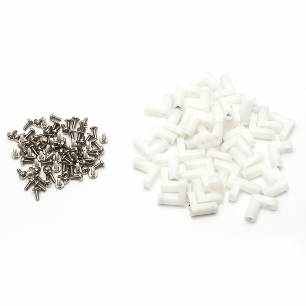 Аксессуары для игровых консолей, Крепление L-образного крепежа для материнской платы консоли 20 мм, 1 упаковка 40 шт.