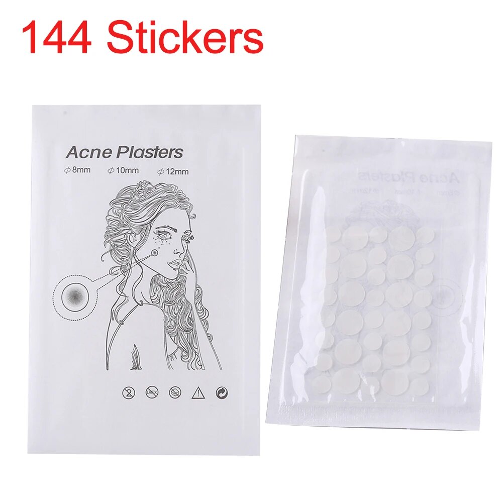 Пластыри для удаления прыщей Shunmaii 144 stickers