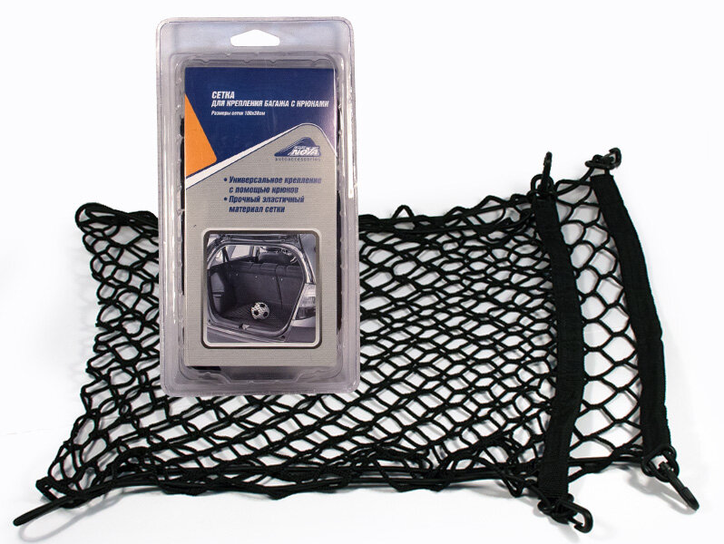Сетка багажная "Nova Bright" (38 х 100 см), в дв. блистере NB-44443