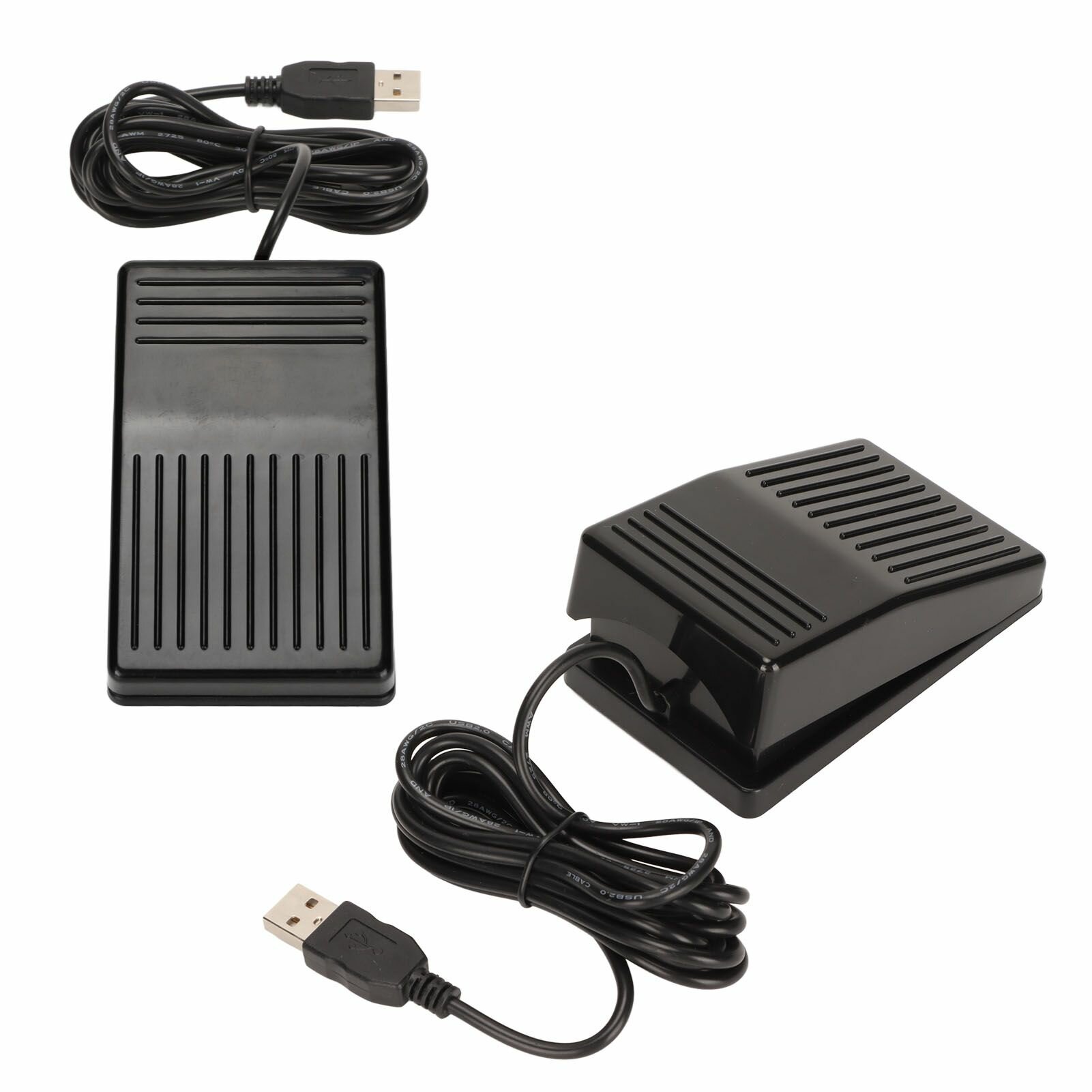 USB-педаль-переключатель, механический переключатель, многофункциональная одинарная педаль-переключатель с кабелем длиной 2 метра для компьютера
