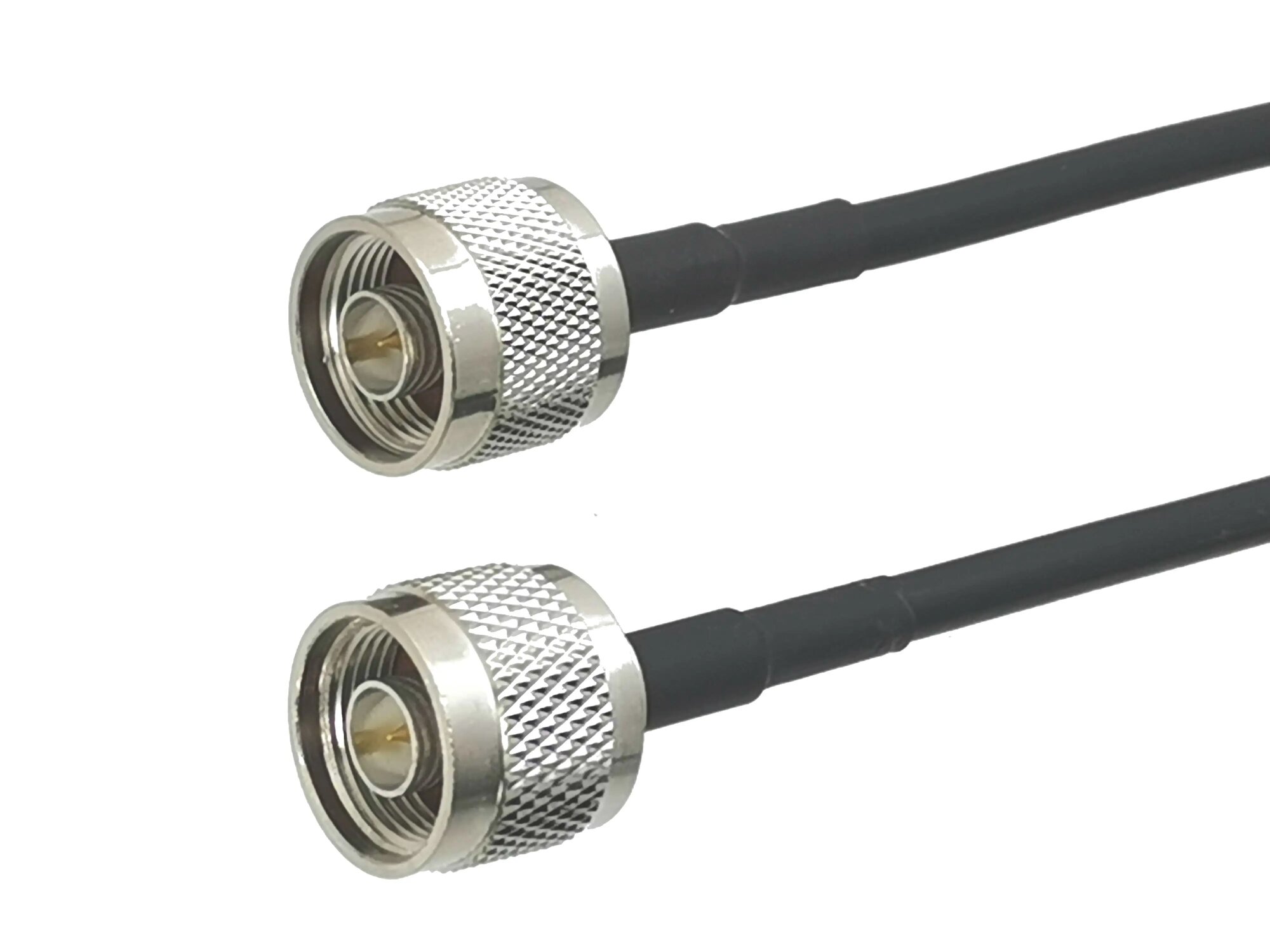 RG58 N Male Plug to N Male & N Female Jack RF Coaxial Cable 6inch~10FT 8inch (20CM), N M to N M