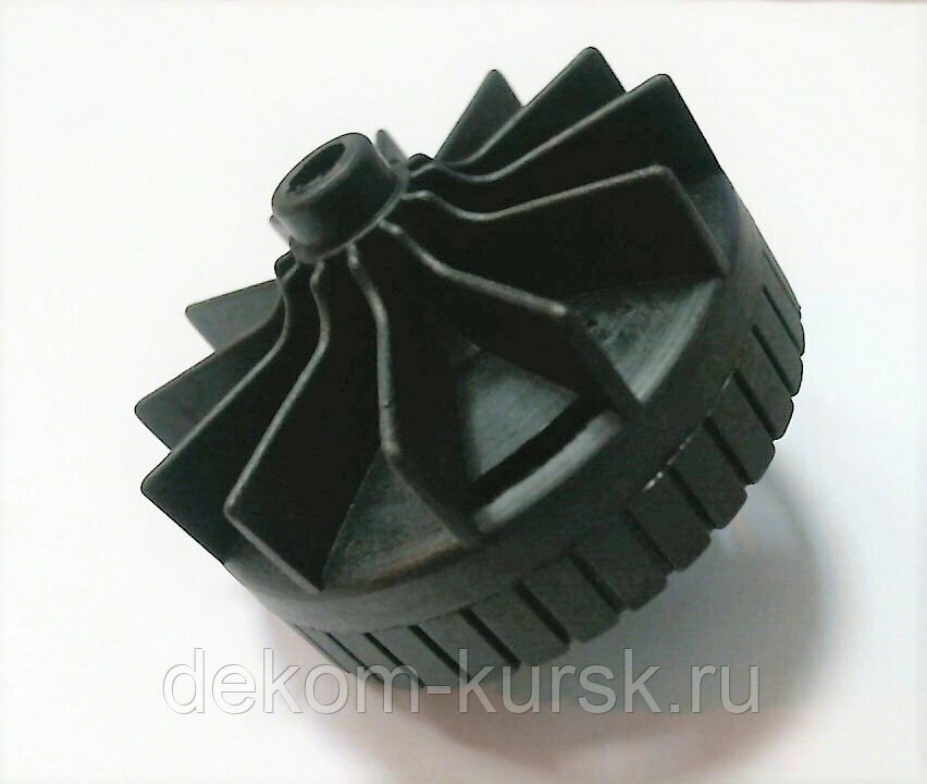 Вентилятор Калибр крыльчатка триммера ЭТ-330Н, D=62мм пластмассовая