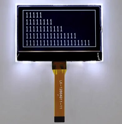 LX-12864B11 серый экран FSTN белый фон черный шрифт точечный матричный экран ЖК-дисплей экран монохромный COG