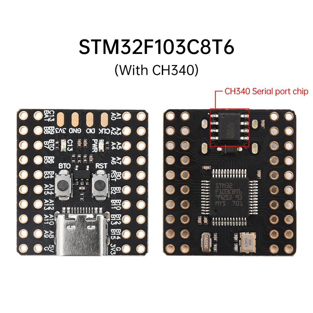 STM32F103C6T6A STM32F103C8T6 CH32V103C8T6 микроконтроллерная плата occkic D