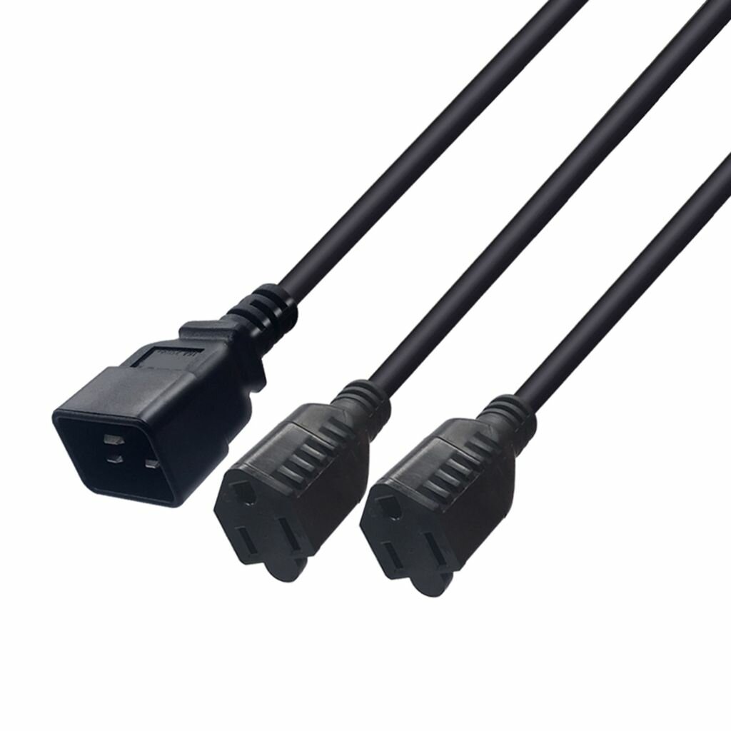 16-контактный шнур питания word one point two C20 с двумя разъемами американского стандарта длиной 0,3 метра