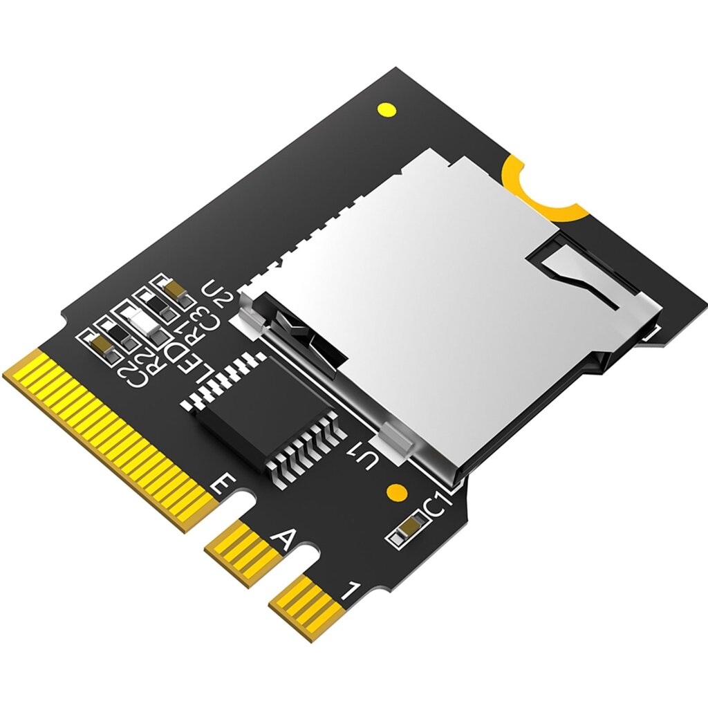 2230 T-Флэш-карта к адаптеру для чтения карт памяти NGFF M.2 Key A + E со светодиодным индикатором