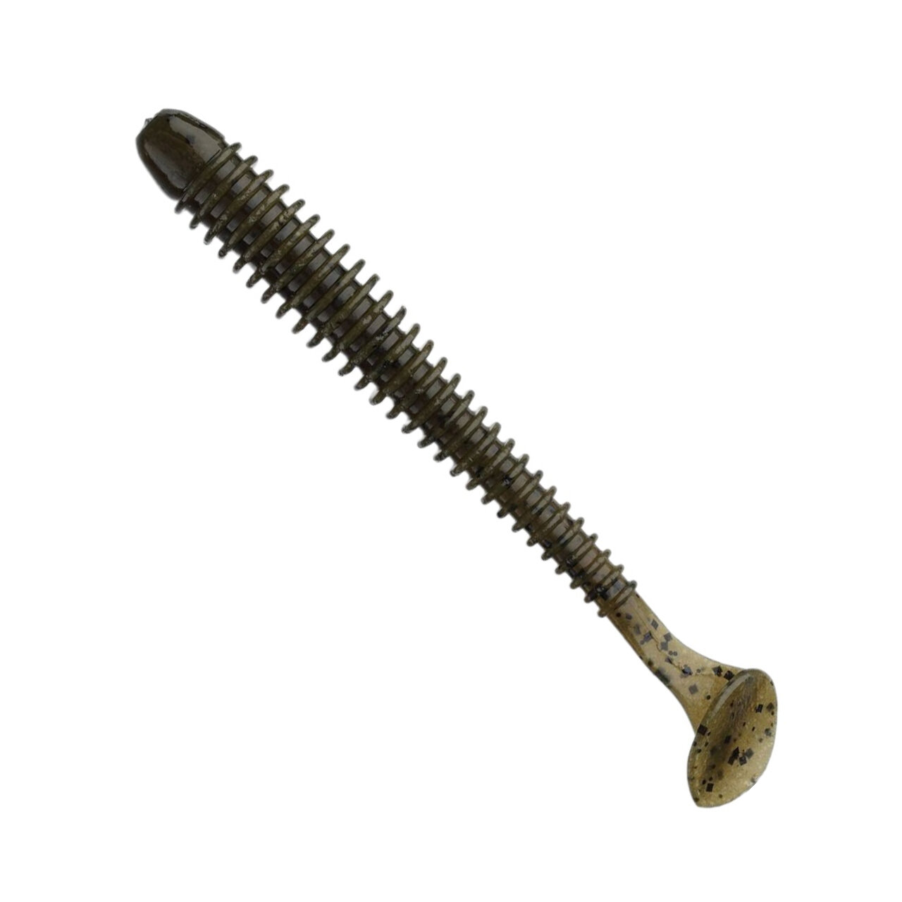 Приманка силиконовая Keitech Swing Impact 4.5", 8,9г, цвет #101 Green Pumpkin PP.