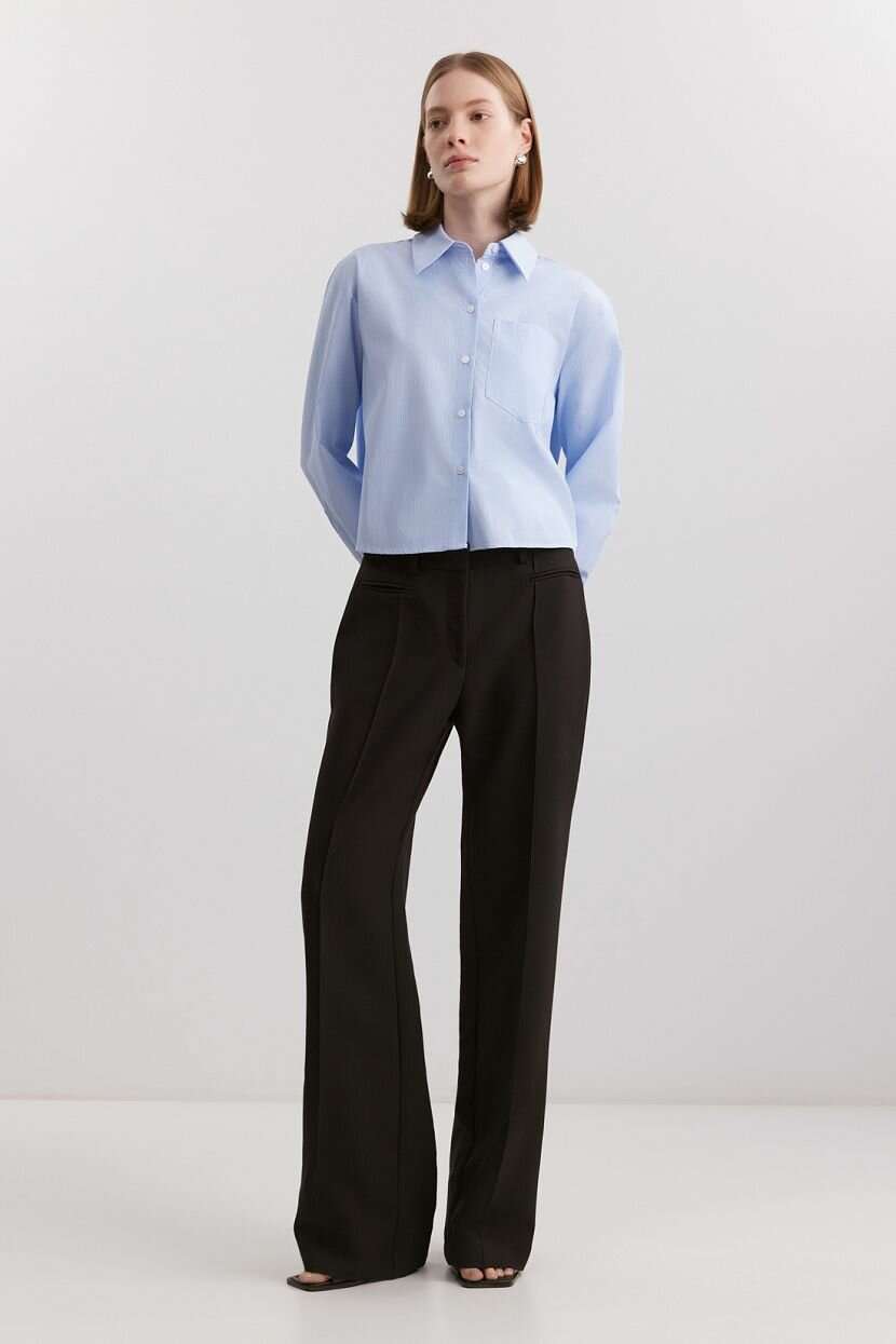 Брюки клеш B2925007