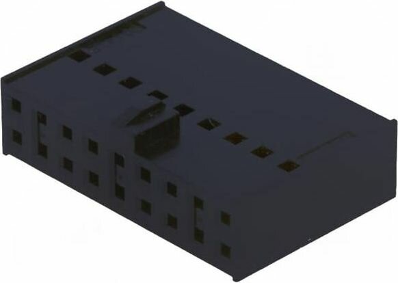 Вилка MOLEX MX-90142-0018 провод-плата; "мама", C-Grid III, 2,54мм, PIN: 18, на провод, 1шт