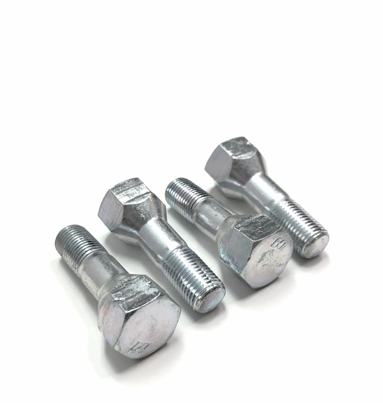 Болты колесные М12 х 1,25, удлиненные, комплект 4 шт