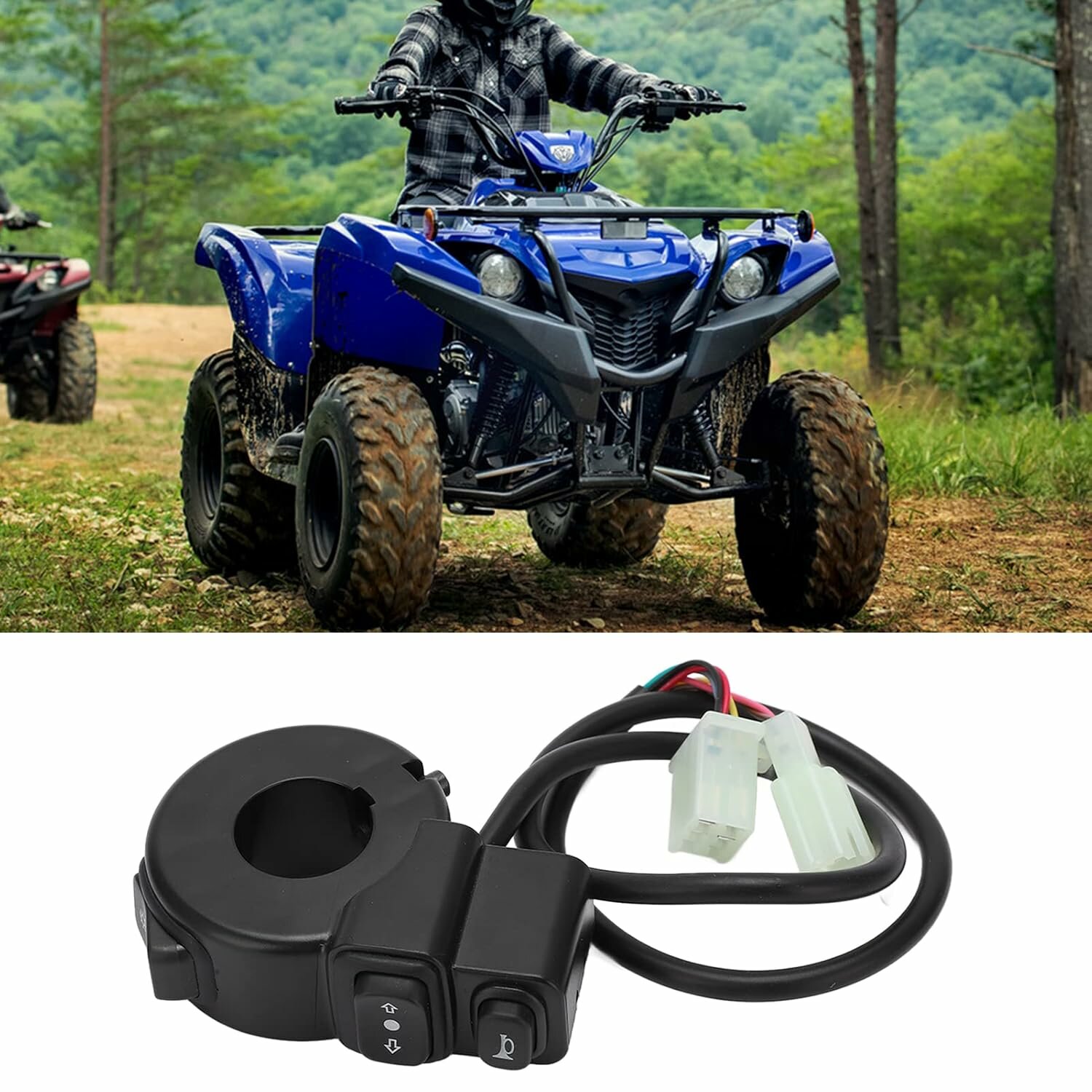 Переключатель на руль 3 в 1 (звуковой сигнал, поворотники, свет )