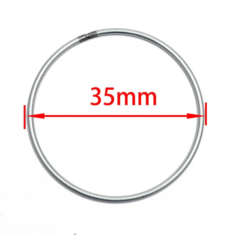 Металлические кольца для ловцов снов REGELIN 10 шт. 35mm