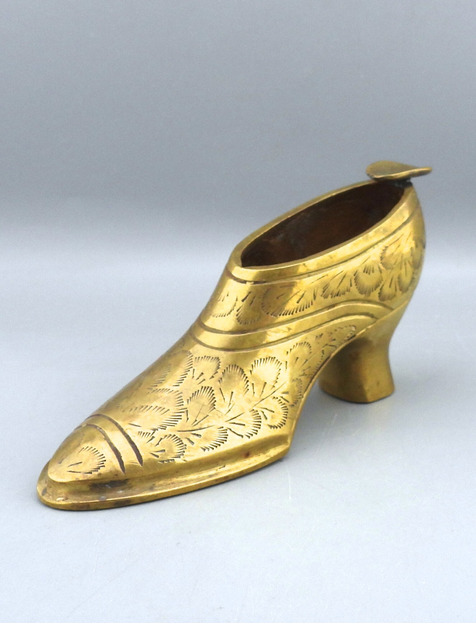 Башмачок туфелька латунь 12,5 см
