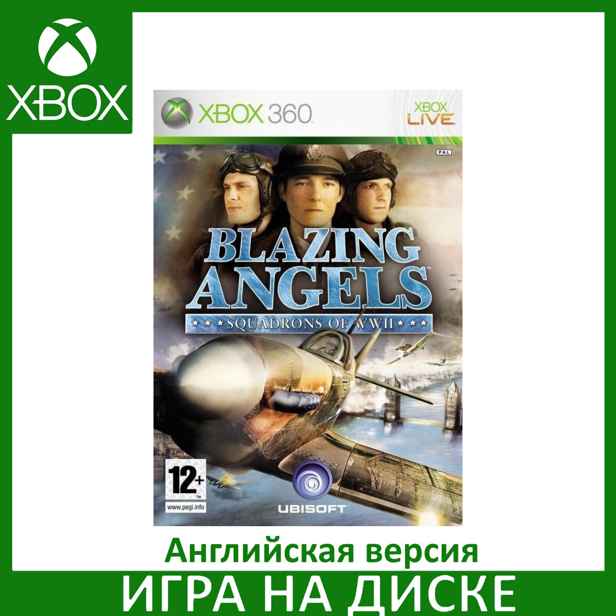 Игра Blazing Angels: Squadrons of WWII Xbox 360, Xbox One Английский язык Диск на Xbox
