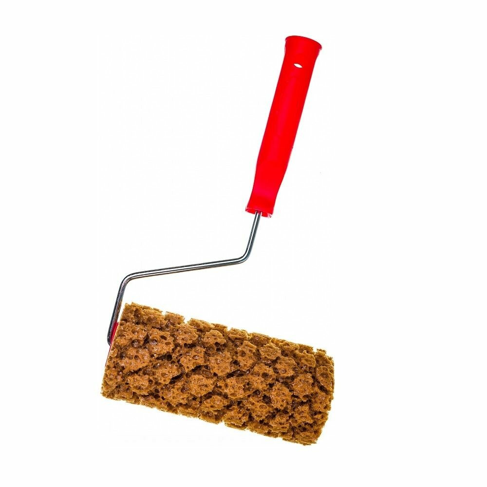 Декоративный валик с ручкой с искусственной морской губкой STMDecor M90 (200мм)