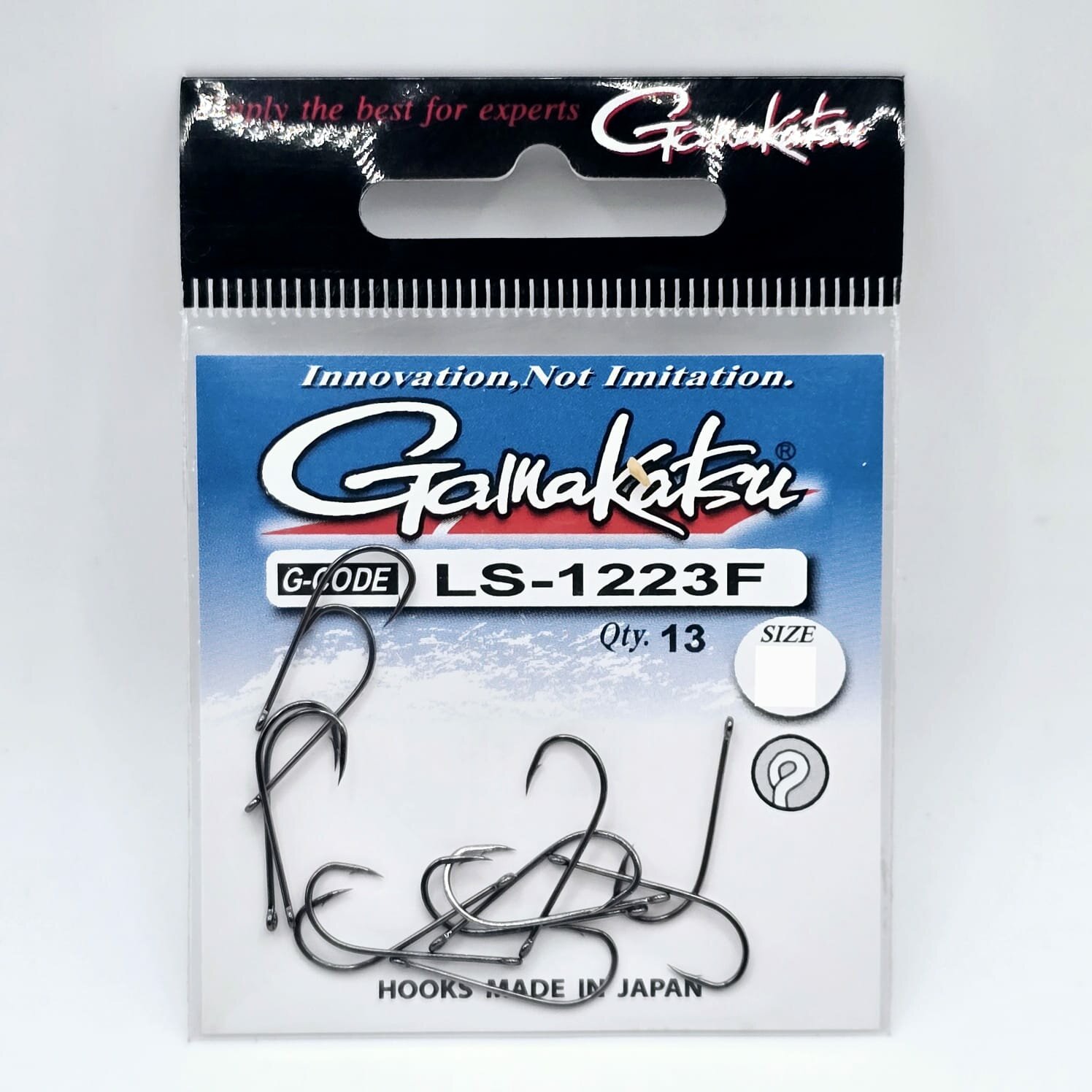 Крючок Gamakatsu серия "LS-1223" размер №8, количество 13 штук