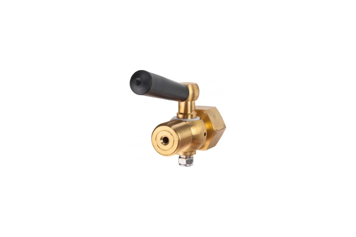 Кран трехходовой Физтех КТп‑A1.1 (МС) внеш. M20_1,5 – внутр. M20_1,5