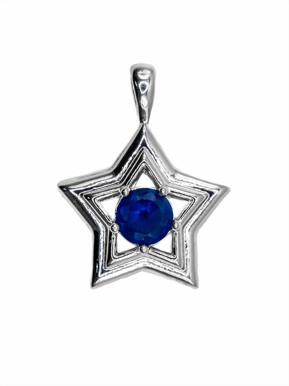 Подвеска Lotus Jewelry, шпинель синтетическая